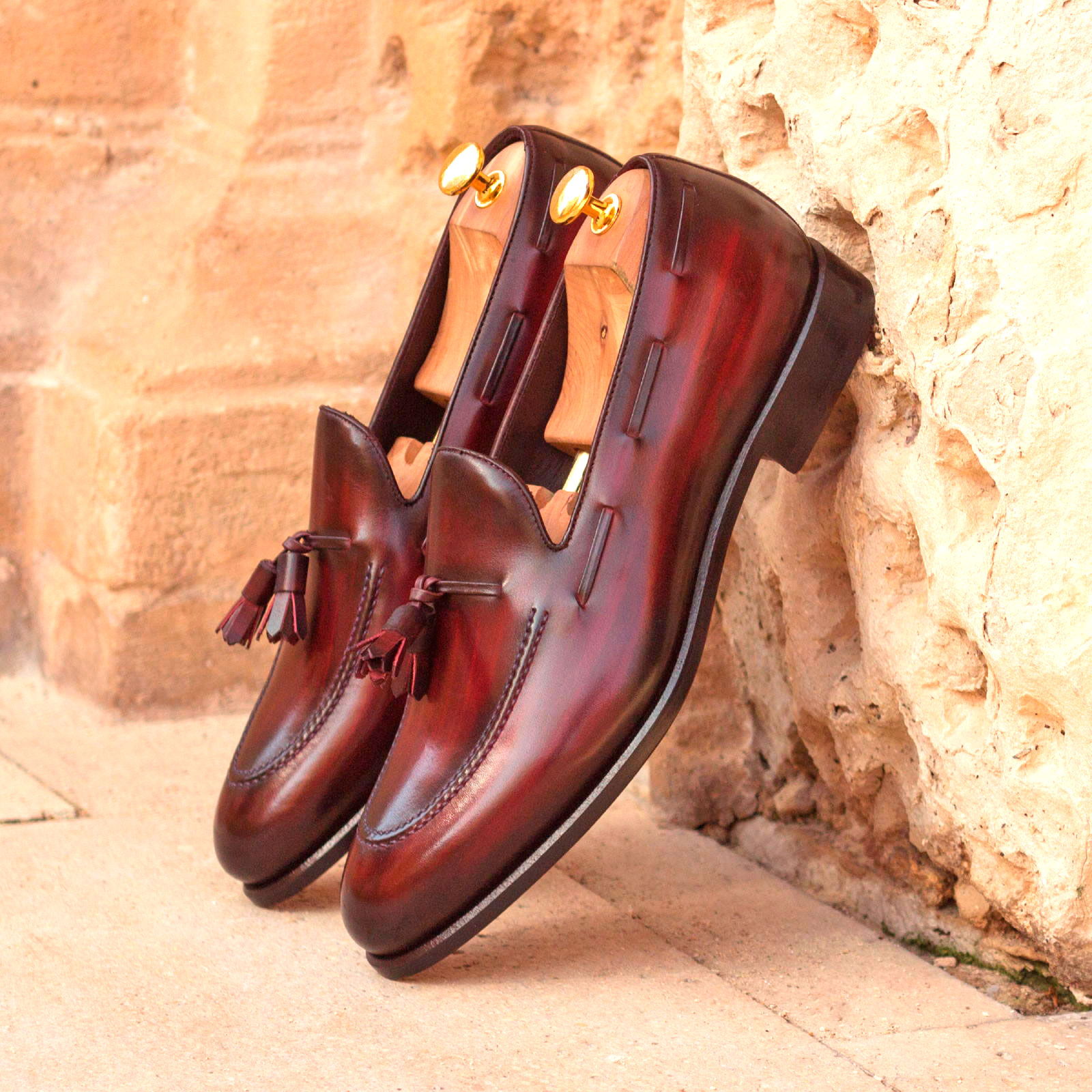 Hand Made Patina Loafer Shoe | Designer Collection | Coveti