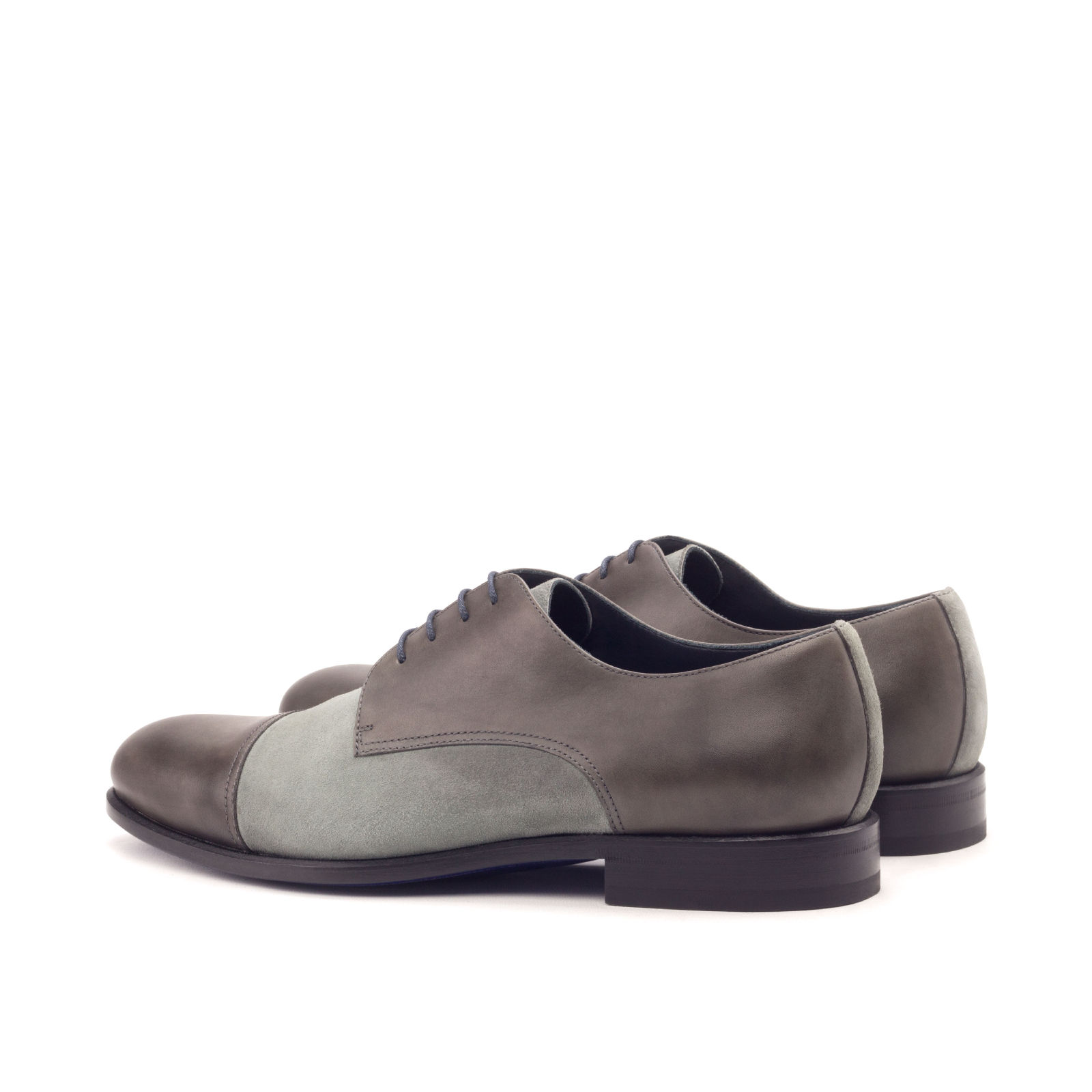 Grey Derby Shoes | Mens Footwear | Coveti