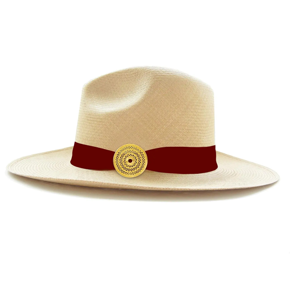Macondo burgundy hat | Designer Collection | Coveti