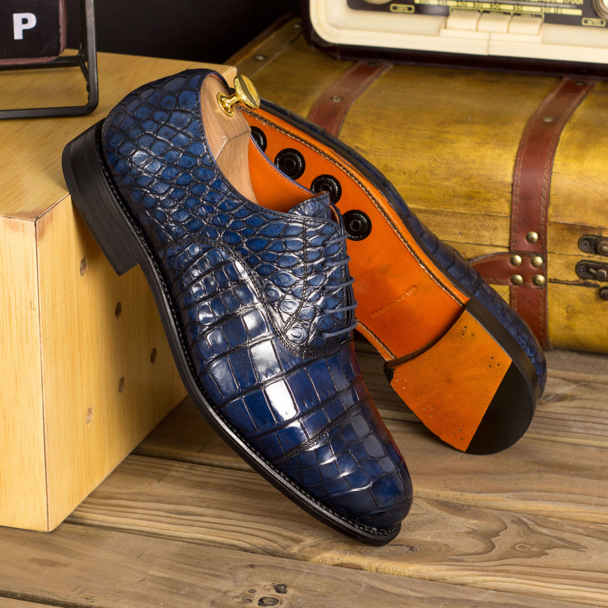 Exotic Skins Oxford Shoe | Coveti