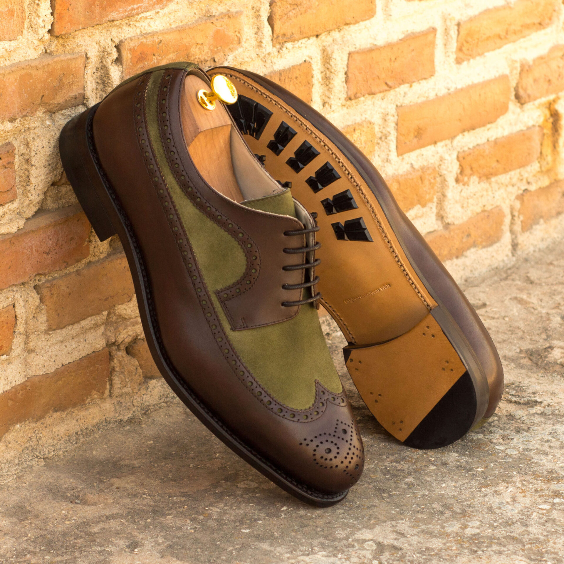 Goodyear Welted Longwing Blucher Shoe | Coveti