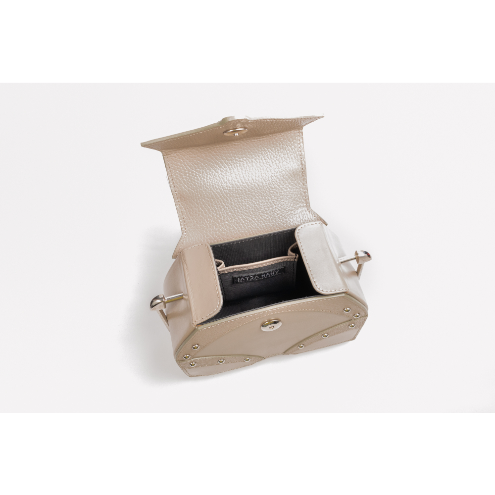 Vault beige mini bag | Coveti