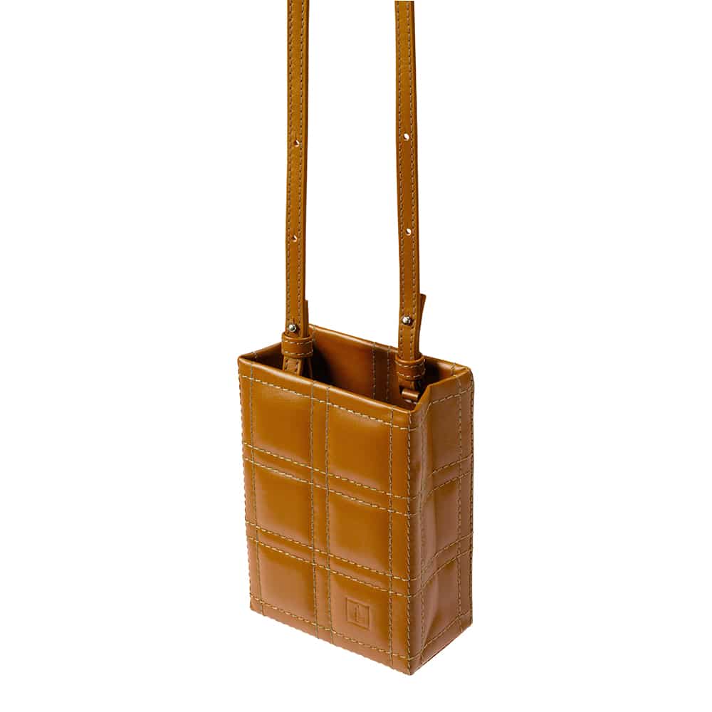 Mini brown bag | Coveti