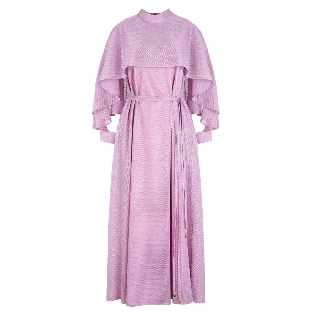 Moonlight glimmer shimmery textured dress | Coveti