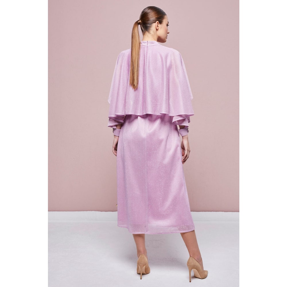 Moonlight glimmer shimmery textured dress | Coveti