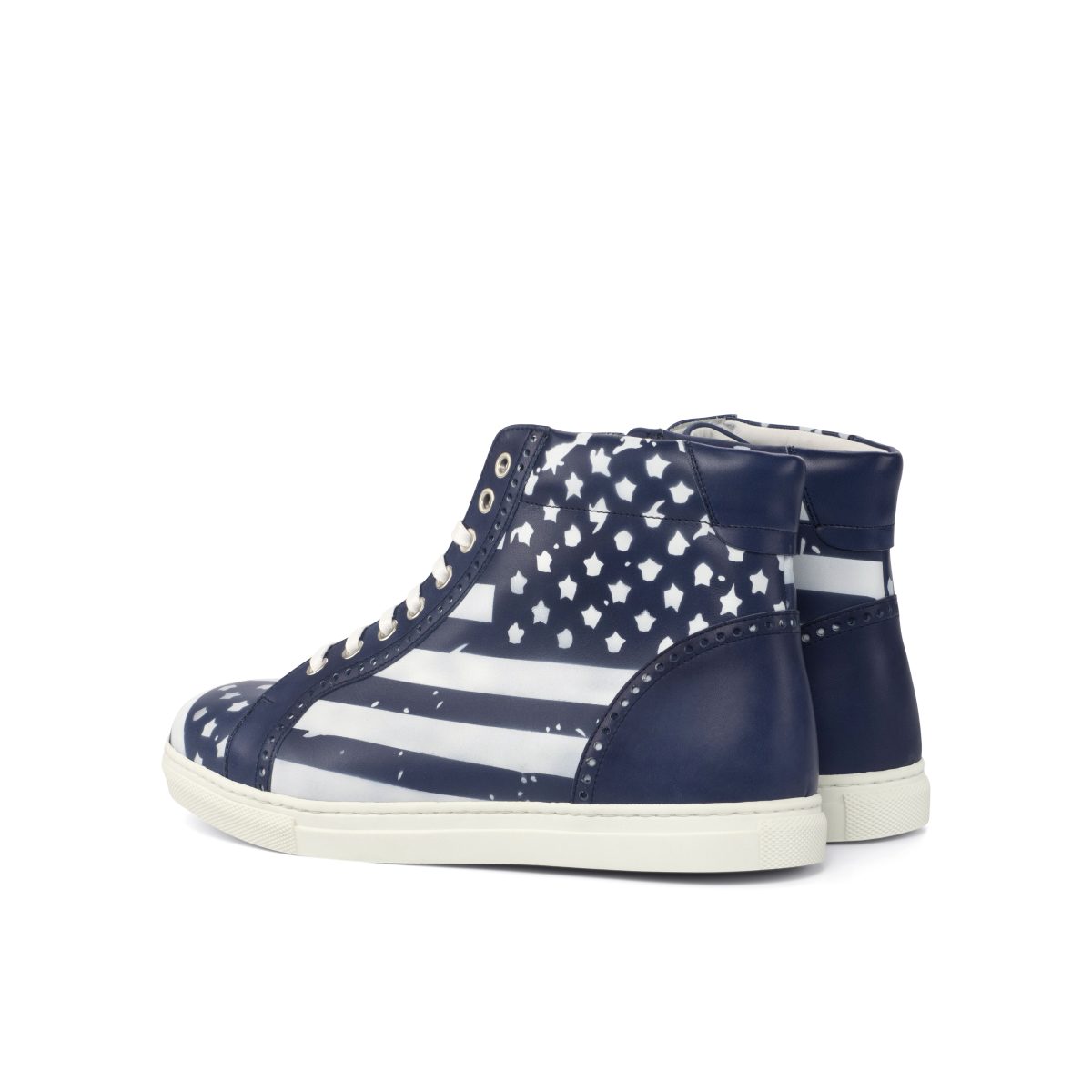 Blue High Tops sneakers | Mens Footwear | Coveti