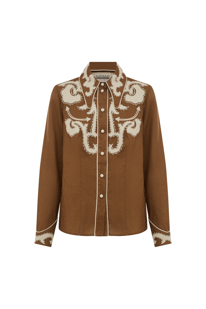 Ruby Applique Shirt | Designer Collection | Coveti