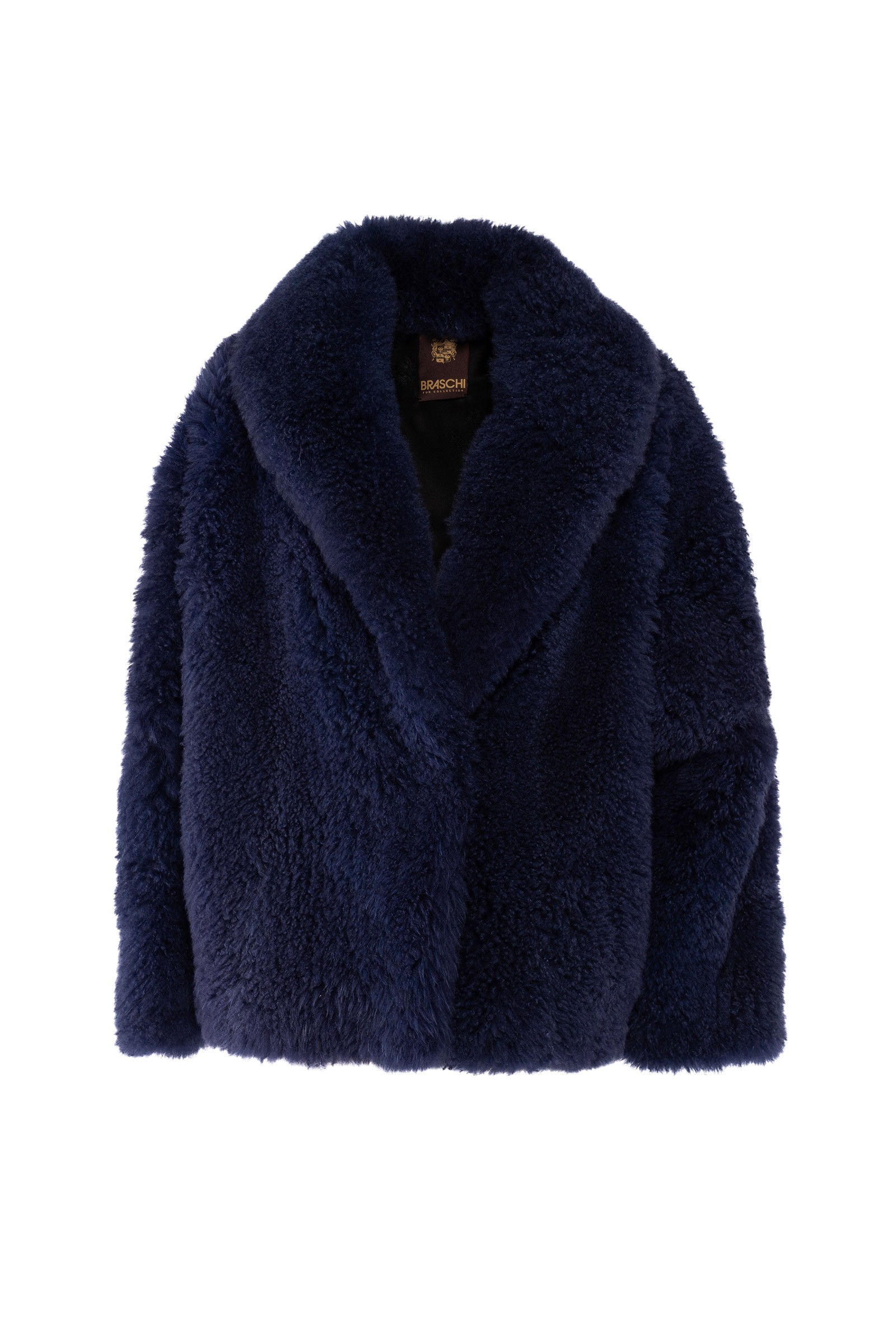 Blue Mohair Coat Jackets | Luxury Fur Collection | Coveti
