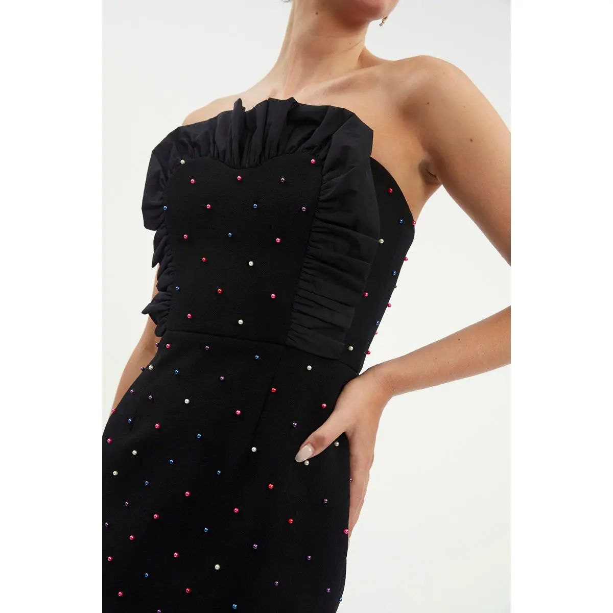 Pollock Strapless Mini Dress | Rebecca Vallance | Designer Collection ...