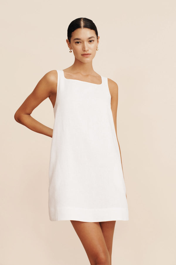 Posse The label Val Mini Dress Ivory | Designer Collection | Coveti