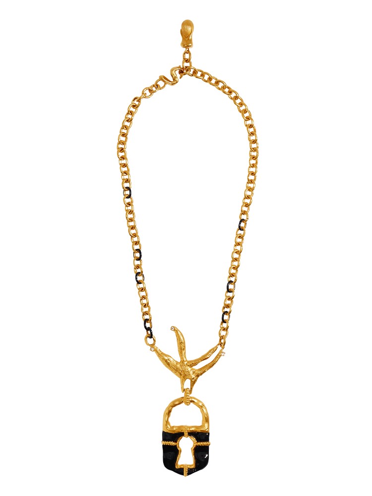 Schiaparelli Dove Necklace necklaces | Haute Couture Designer | Coveti
