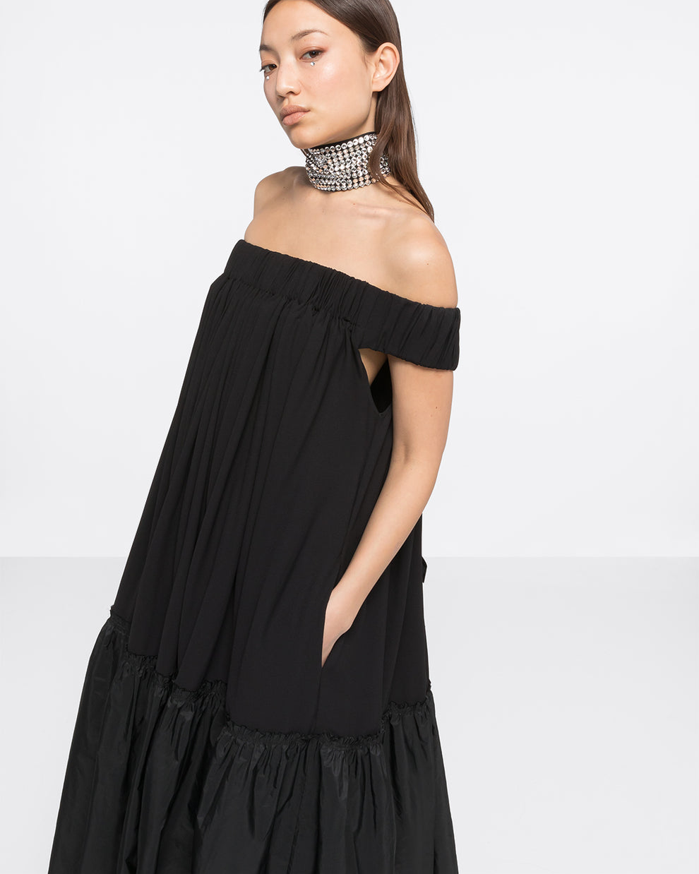 Mathilde Dress, Black | AZ FACTORY Luxury Ready to Wear | Coveti
