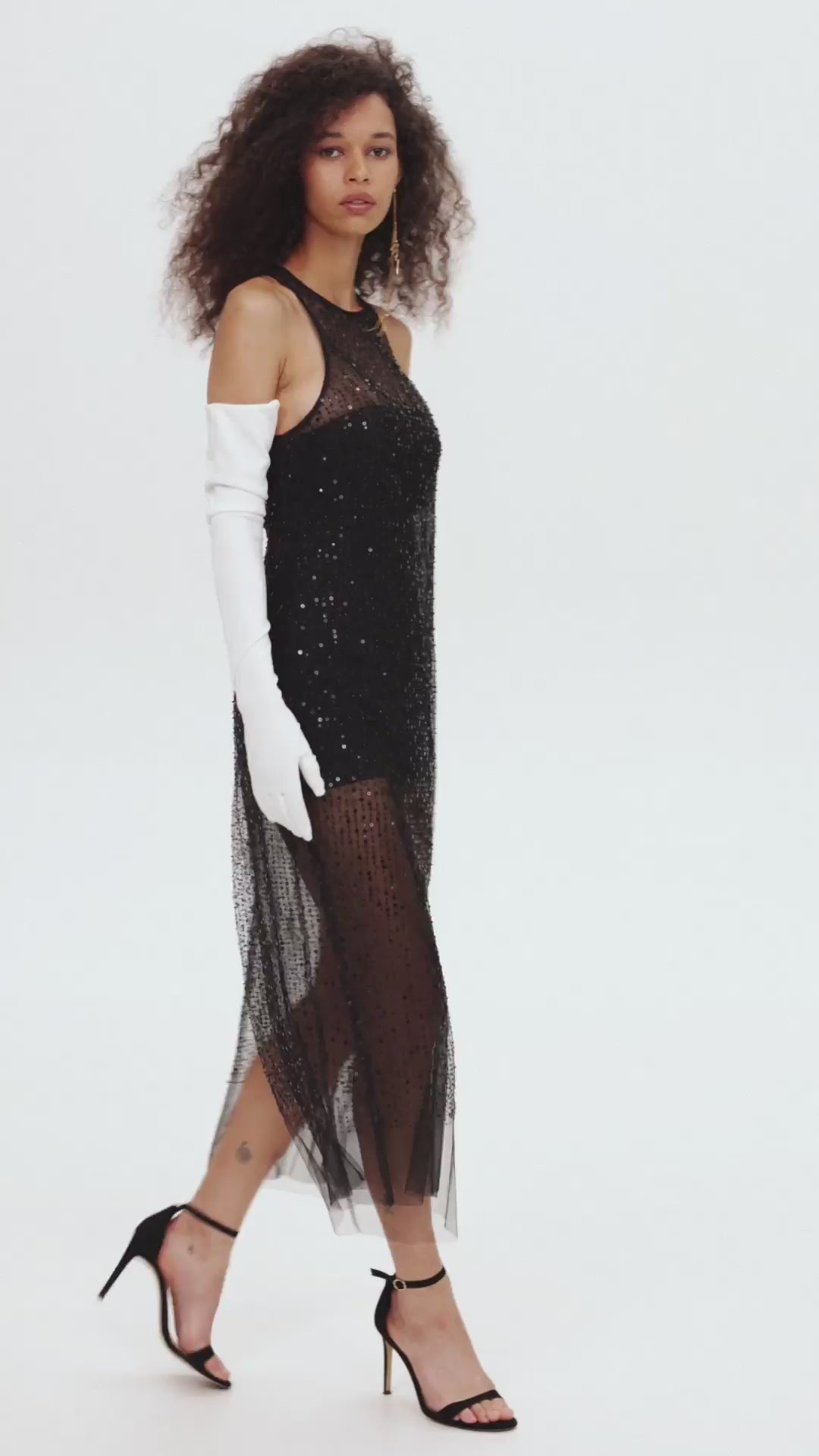 Milla Sensational sheer lace maxi drees, Xo Xo | Coveti