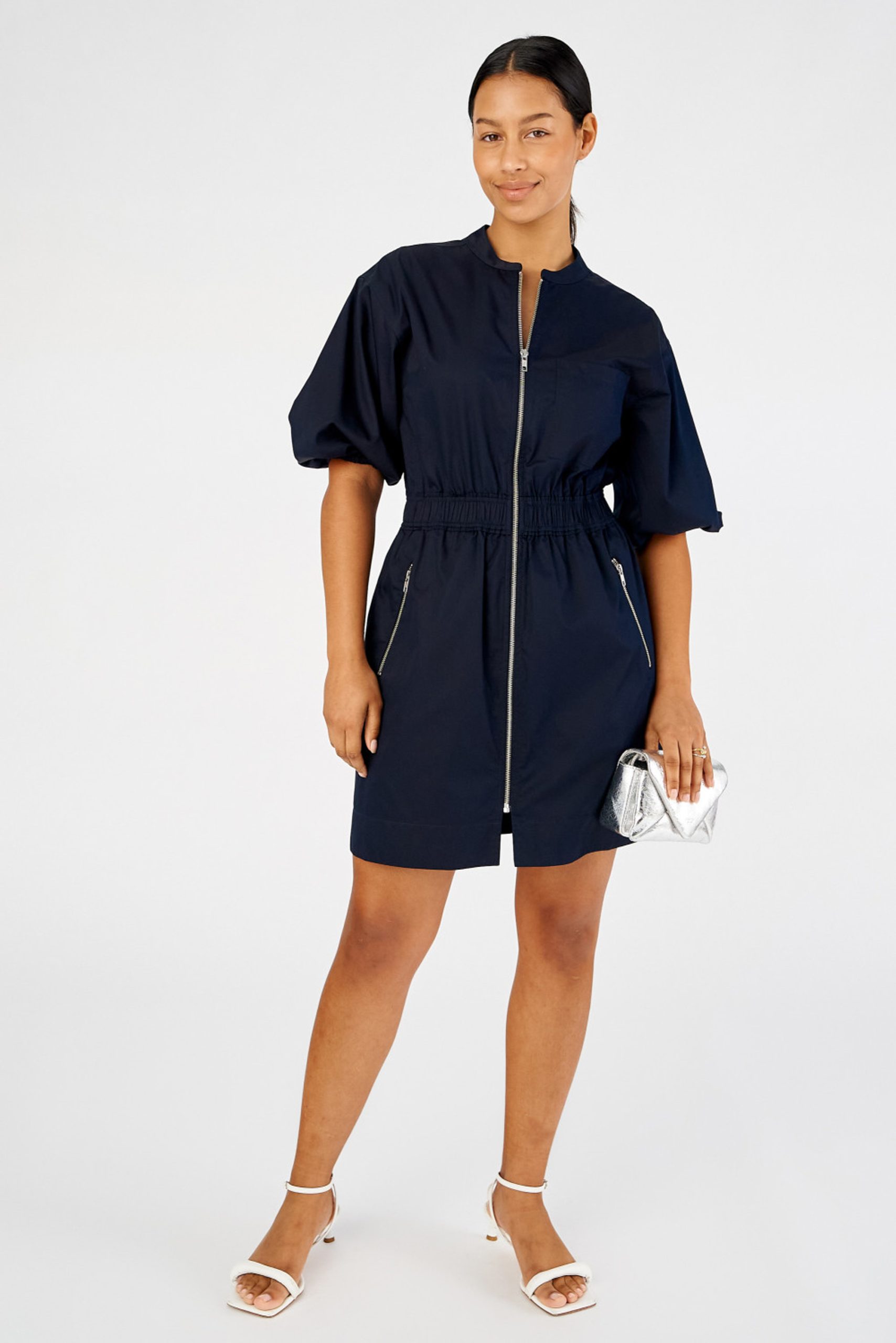 Zip Utility Dress | Oroton Designer Collection | Coveti