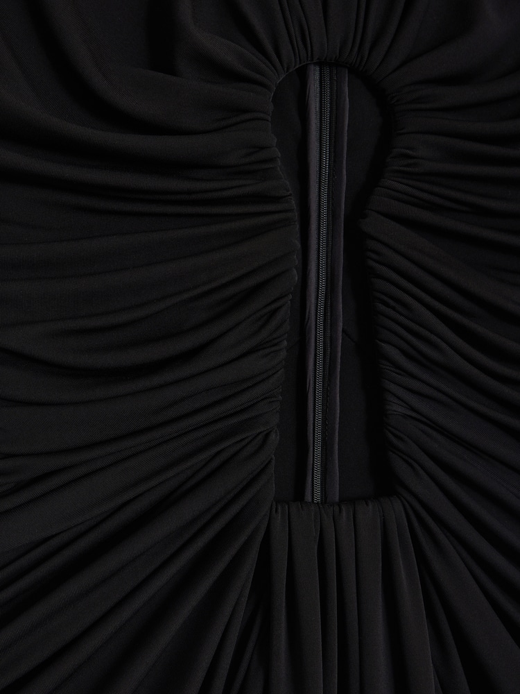 Schiaparelli Long Keyhole Dress | Haute Couture Designer | Coveti