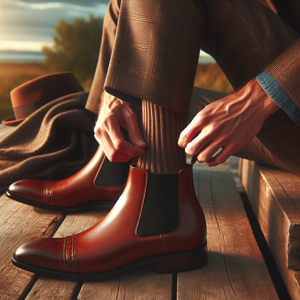 how to wear chestnut colored chelsea boots for men | Fashion & Style ...