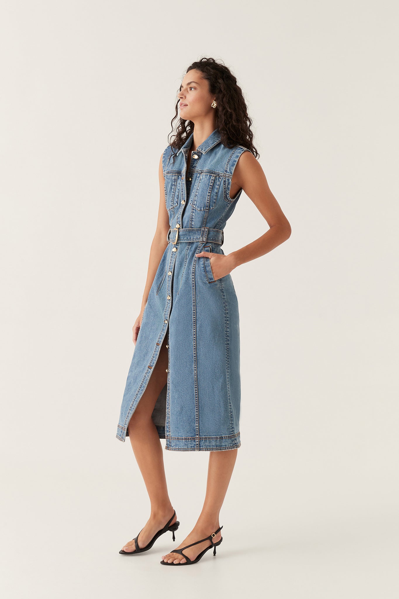 Aje Blue Dress | Australian Designer Midi & Maxi Dresses | Coveti