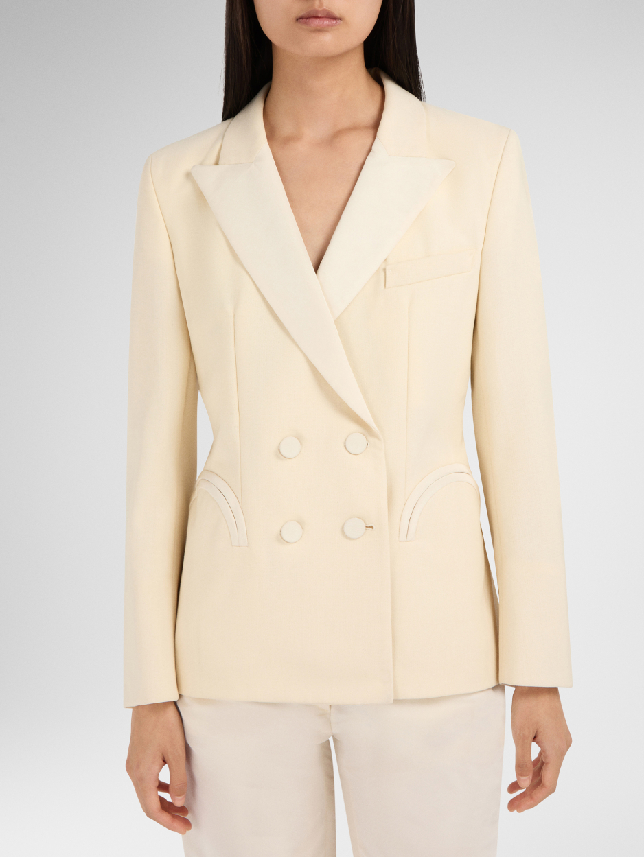 Cream Blazer | Blaze Milano Designer Collection | Coveti