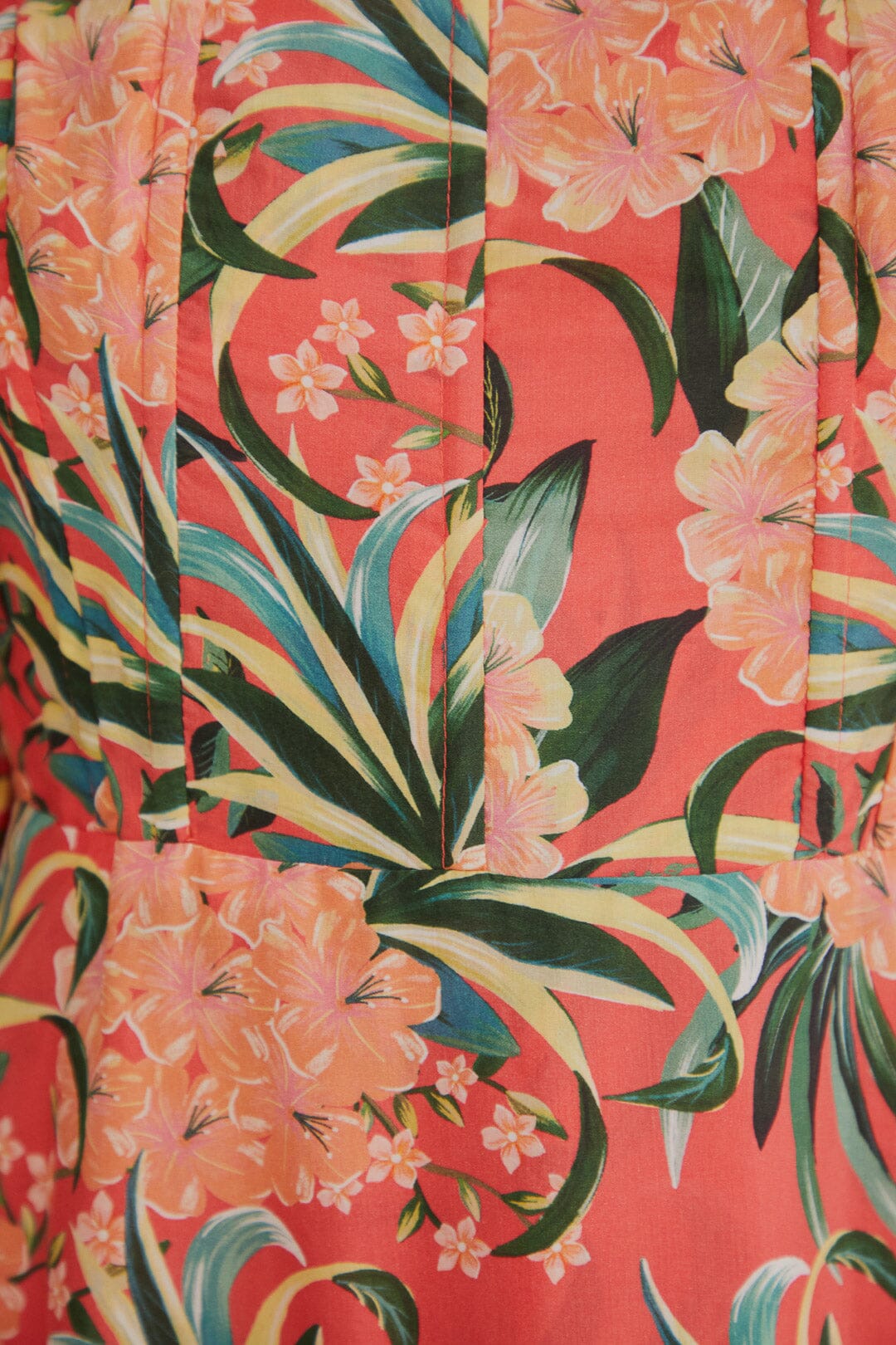 Farm Rio Red Red Pineapple Bloom Cut Out Midi Dress | Designer ...