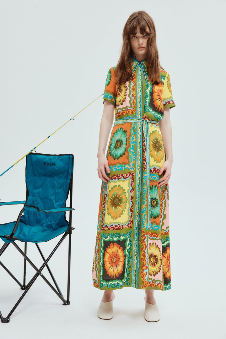 Alemais Disco Daisy Shirtdress | Australian Designer Collection | Coveti