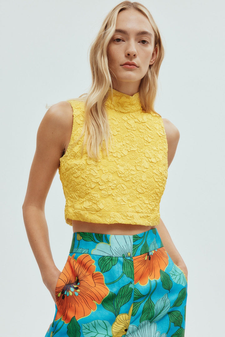 Alemais Verna Crop Top | Australian Designer Collection | Coveti