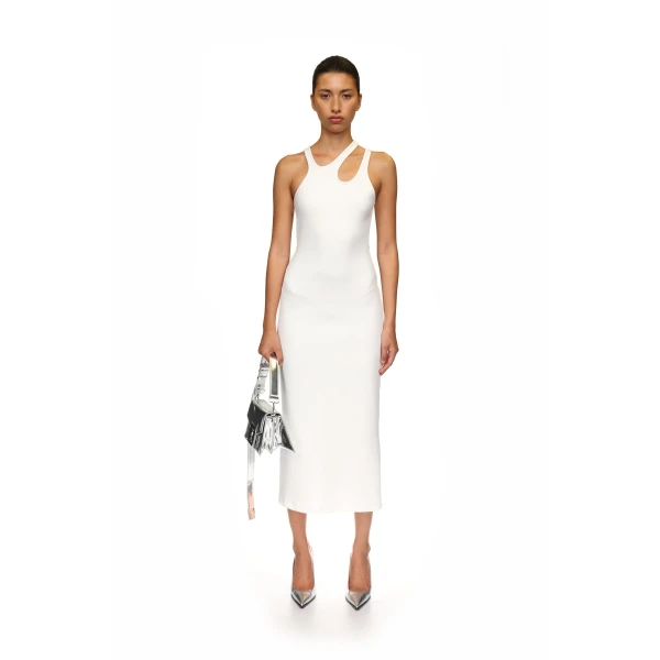 David Koma White Dress