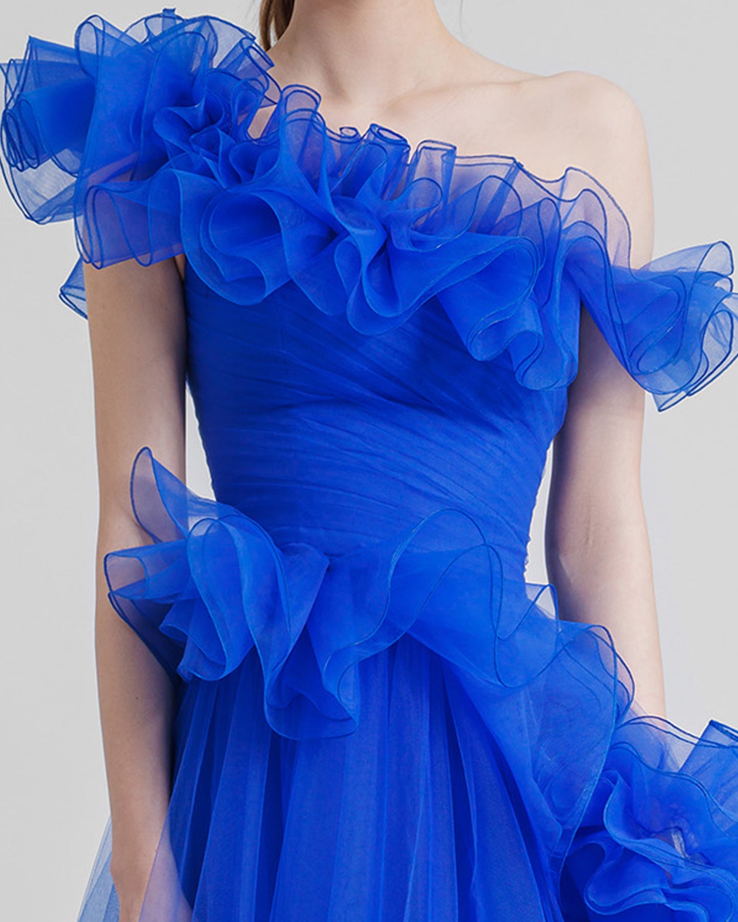 Blue Couture Dresses | Gemy Maalouf | Coveti