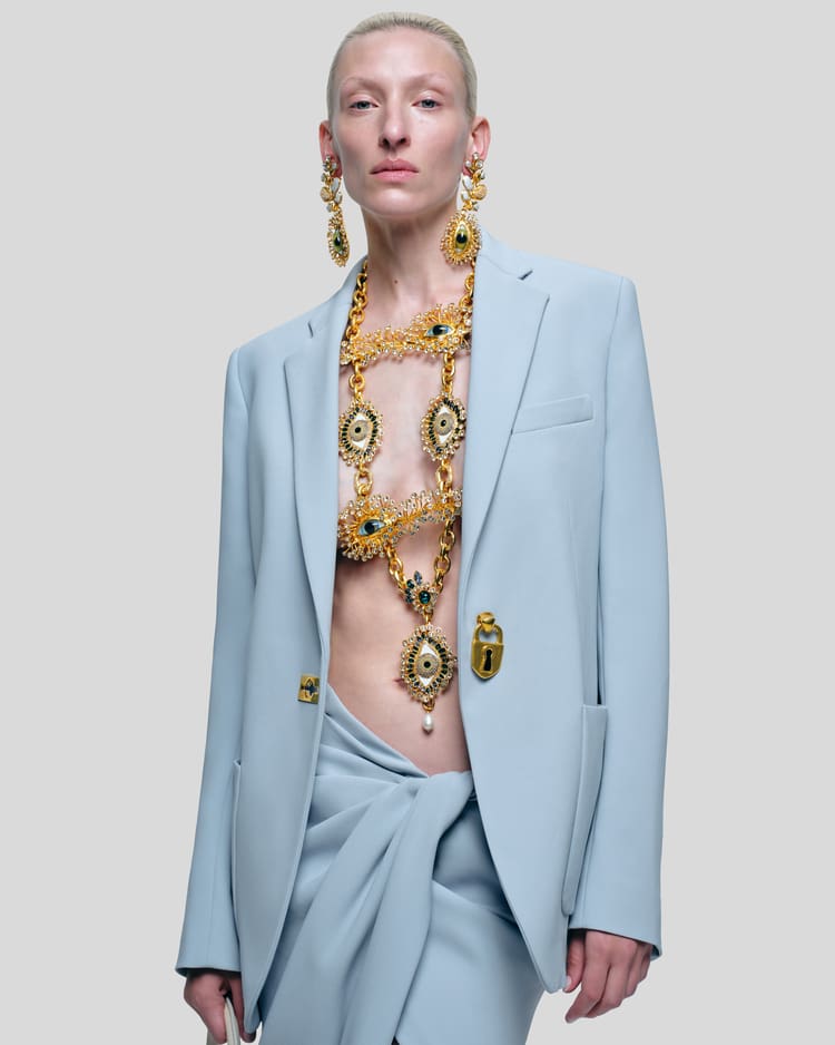 Schiaparelli Necklace | Haute Couture Designer | Coveti