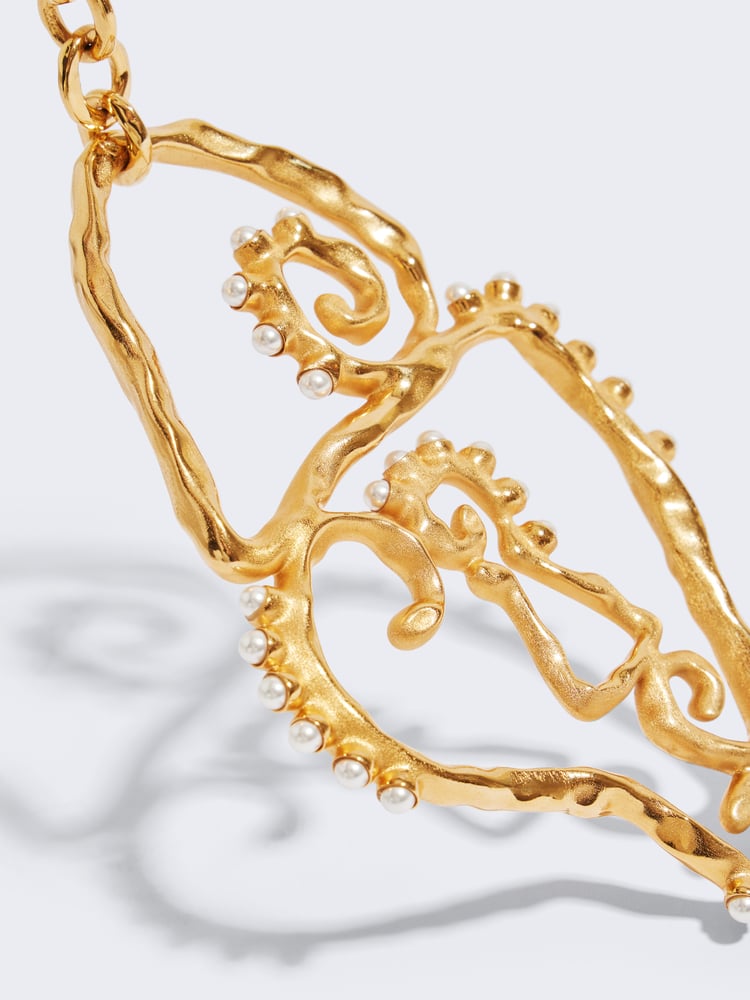 Schiaparelli Necklace | Haute Couture Designer | Coveti