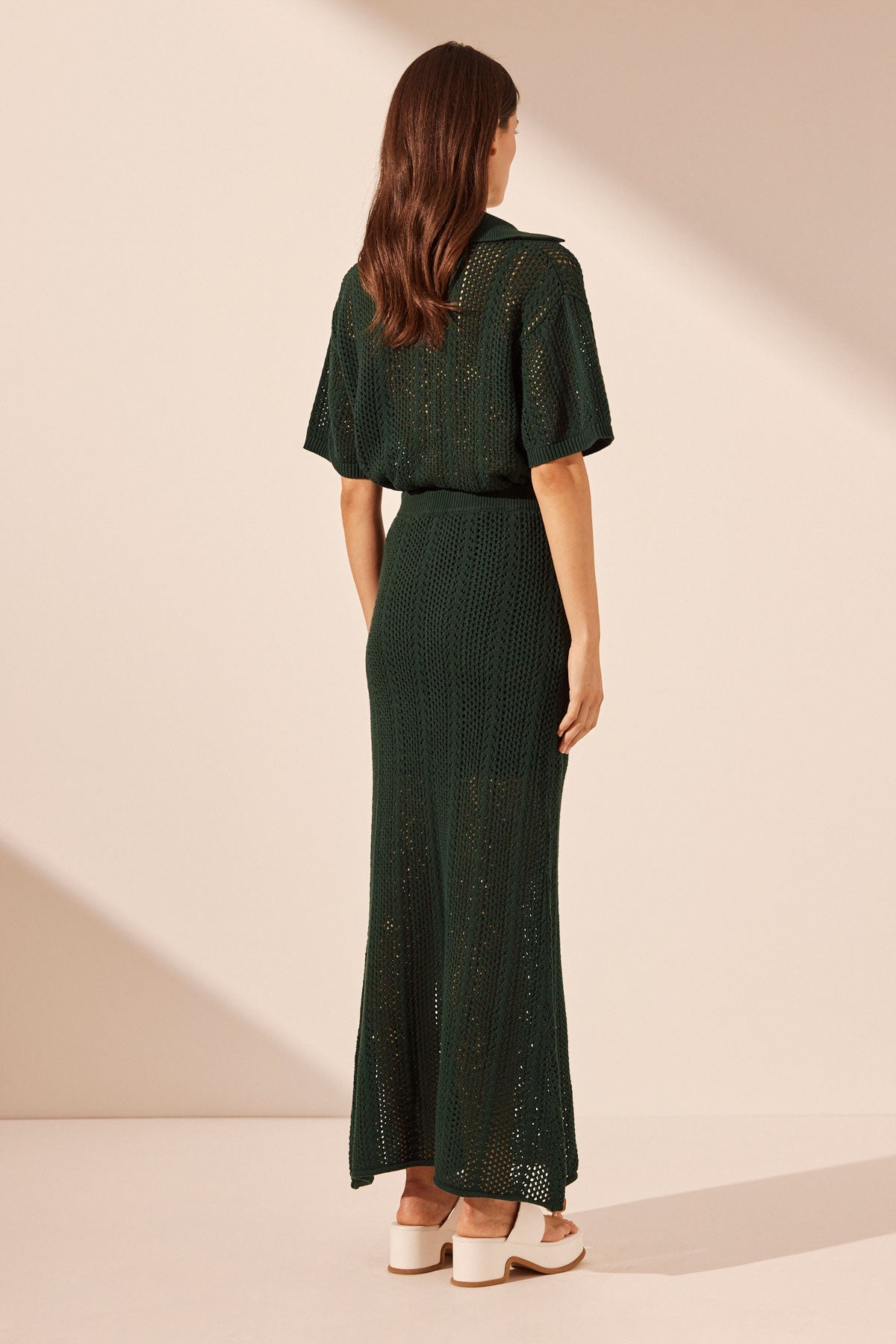 Shona Joy Green Skirts | Designer Collection | Coveti