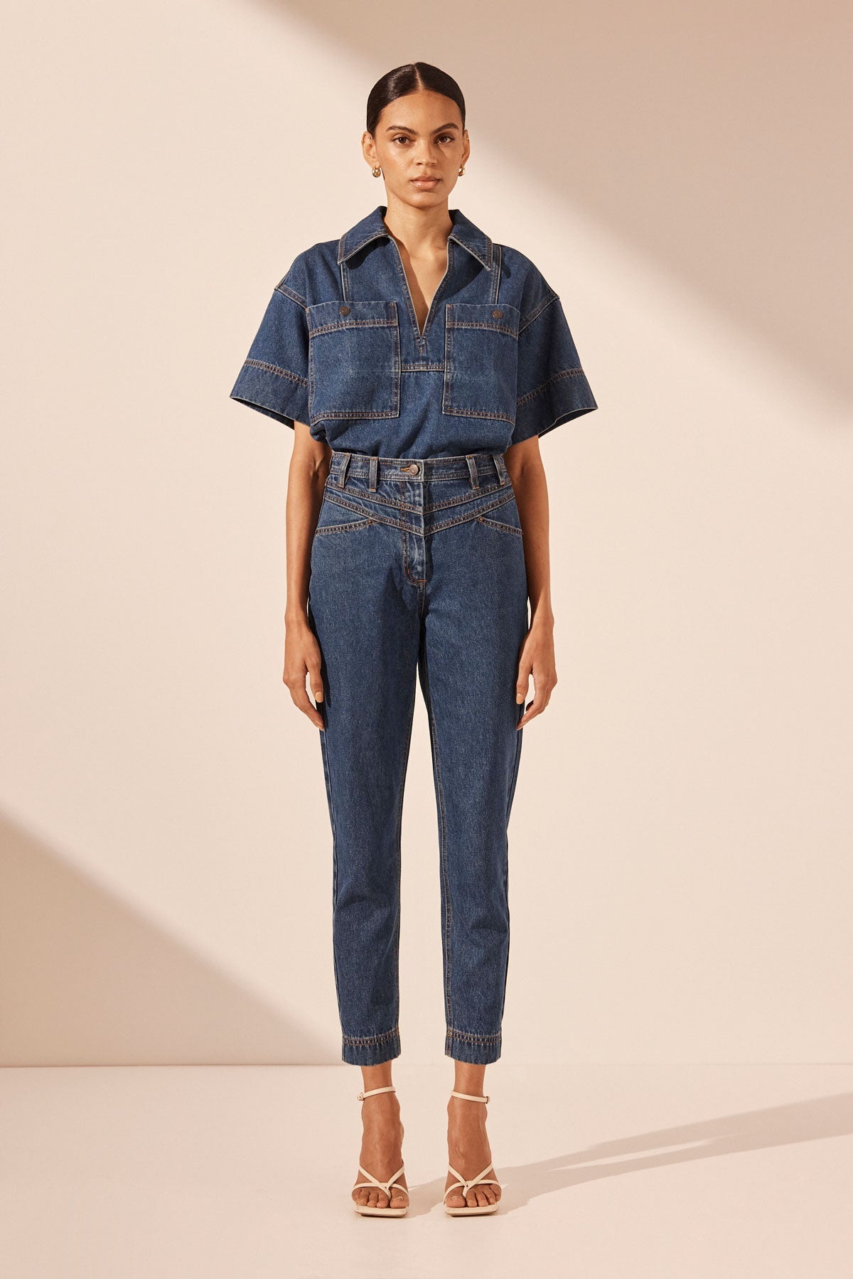 Shona Joy Blue Pants | Designer Collection | Coveti