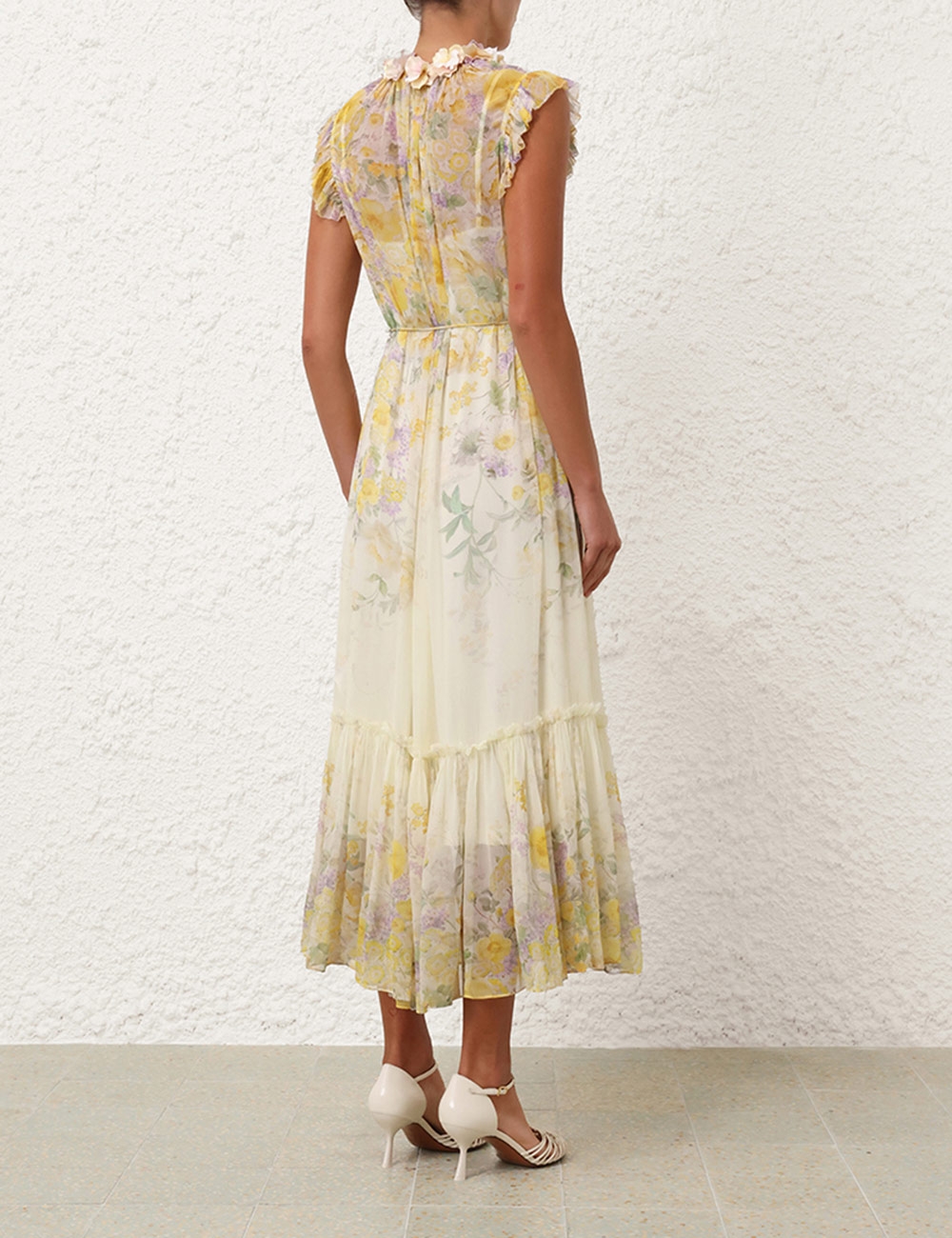 Zimmermann Harmony Flutter Dress | Designer Collection | Coveti