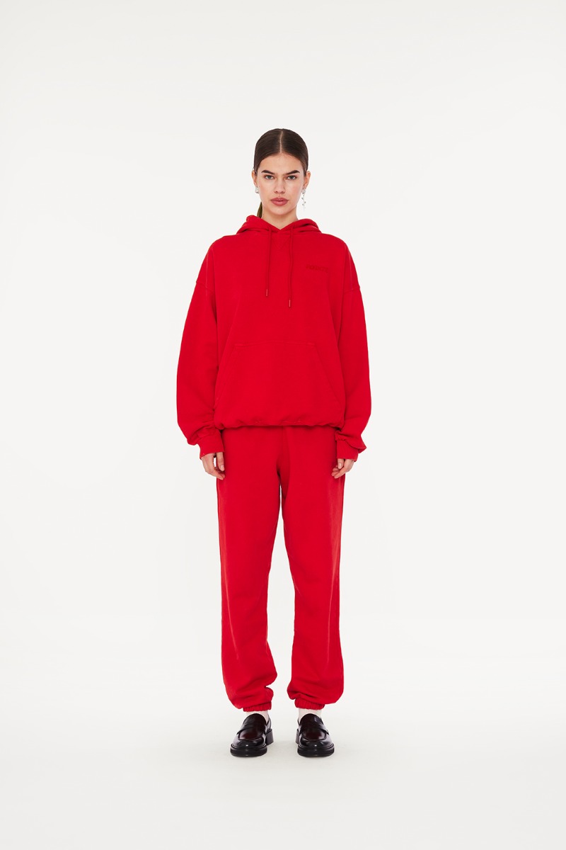 Rotate Red Pants | Contemporary Ready to Wear | Coveti