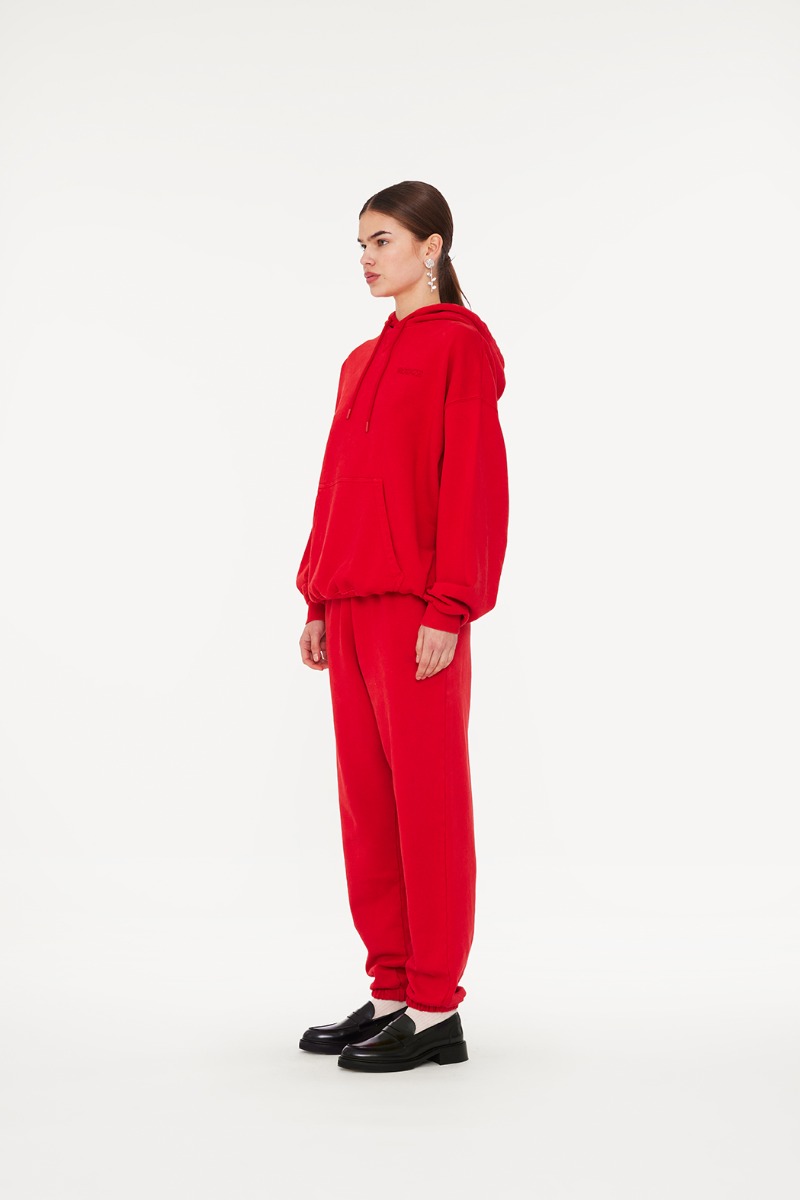 Rotate Red Pants | Contemporary Ready to Wear | Coveti