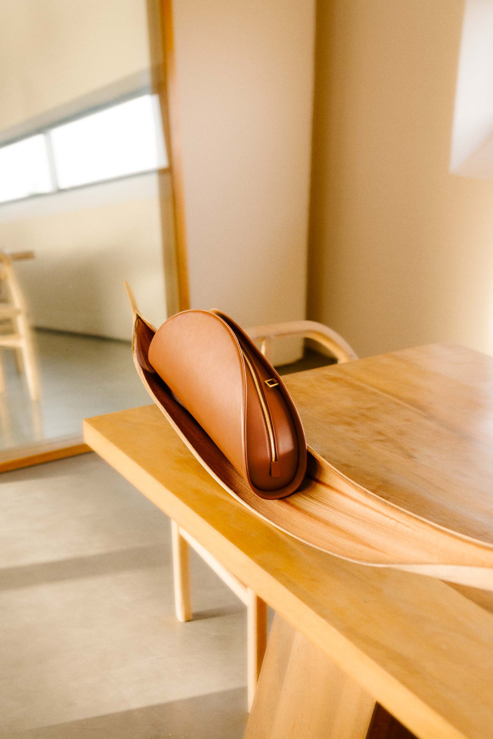 Arc - Dove | Mlouye Clutch Bags Designer Collection | Coveti