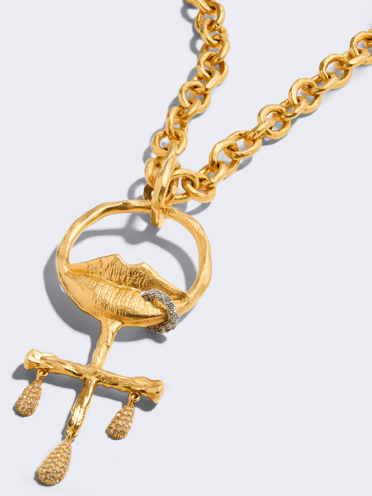 Schiaparelli Necklace | Haute Couture Designer | Coveti