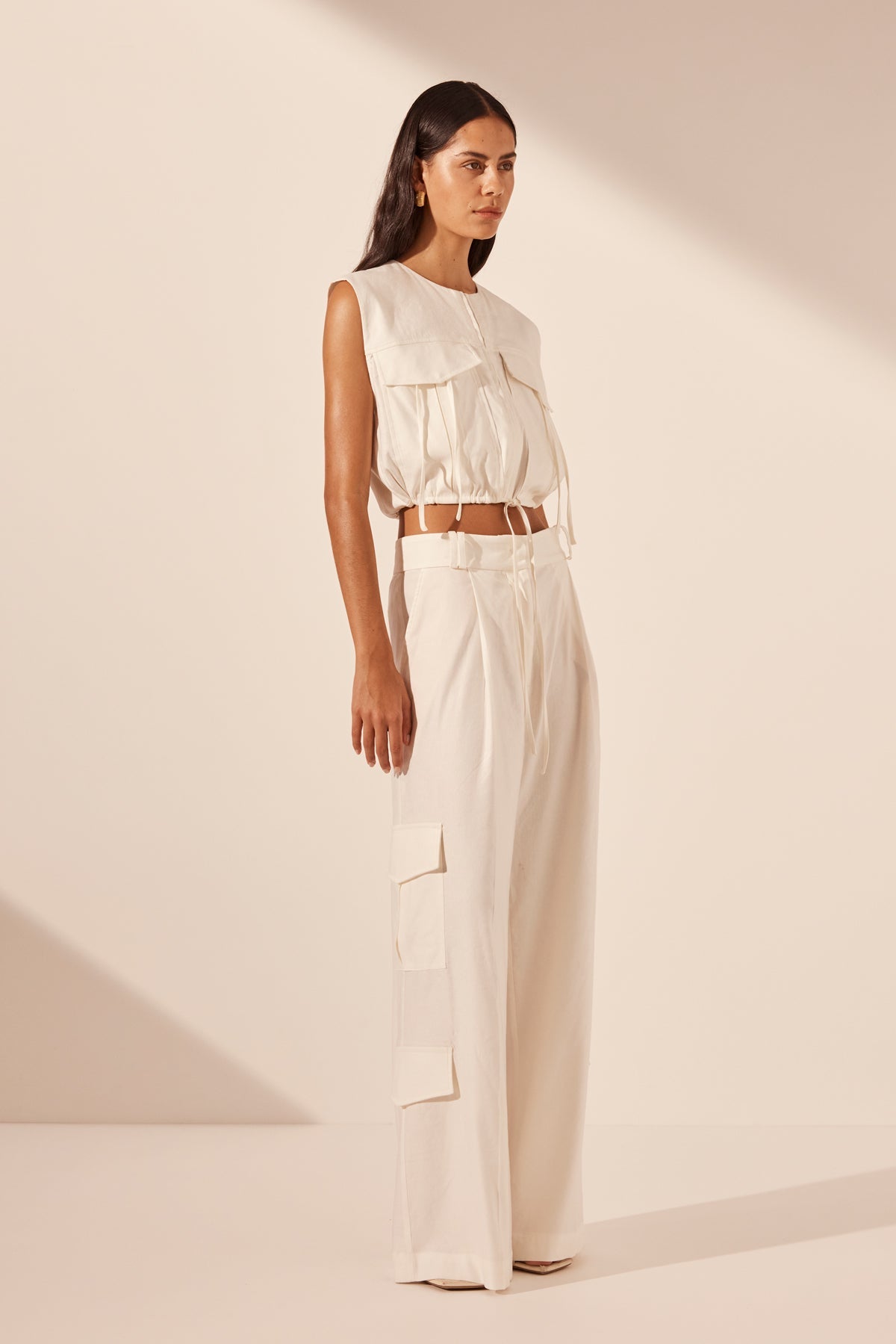 Shona Joy Ivory Top | Designer Collection | Coveti