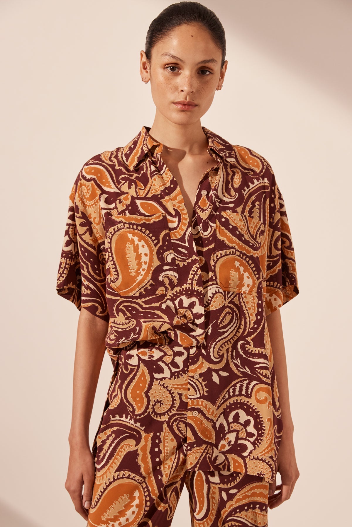 Shona Joy Multicolour Pant | Designer Collection | Coveti