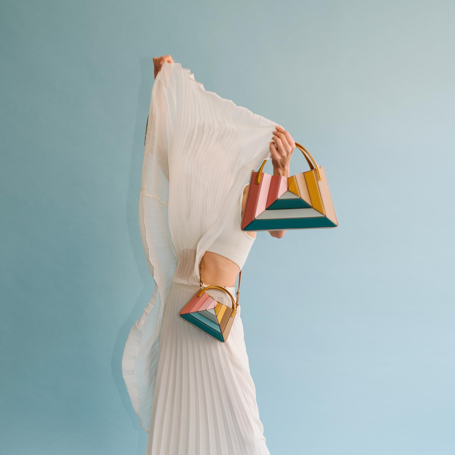 Mini Sera Tote - Black | Mlouye Mini Bags Designer Collection | Coveti