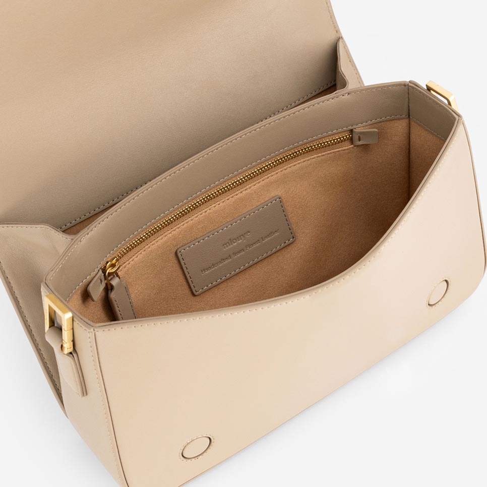 Pulse - Oat | Mlouye Shoulder Bags Designer Collection | Coveti