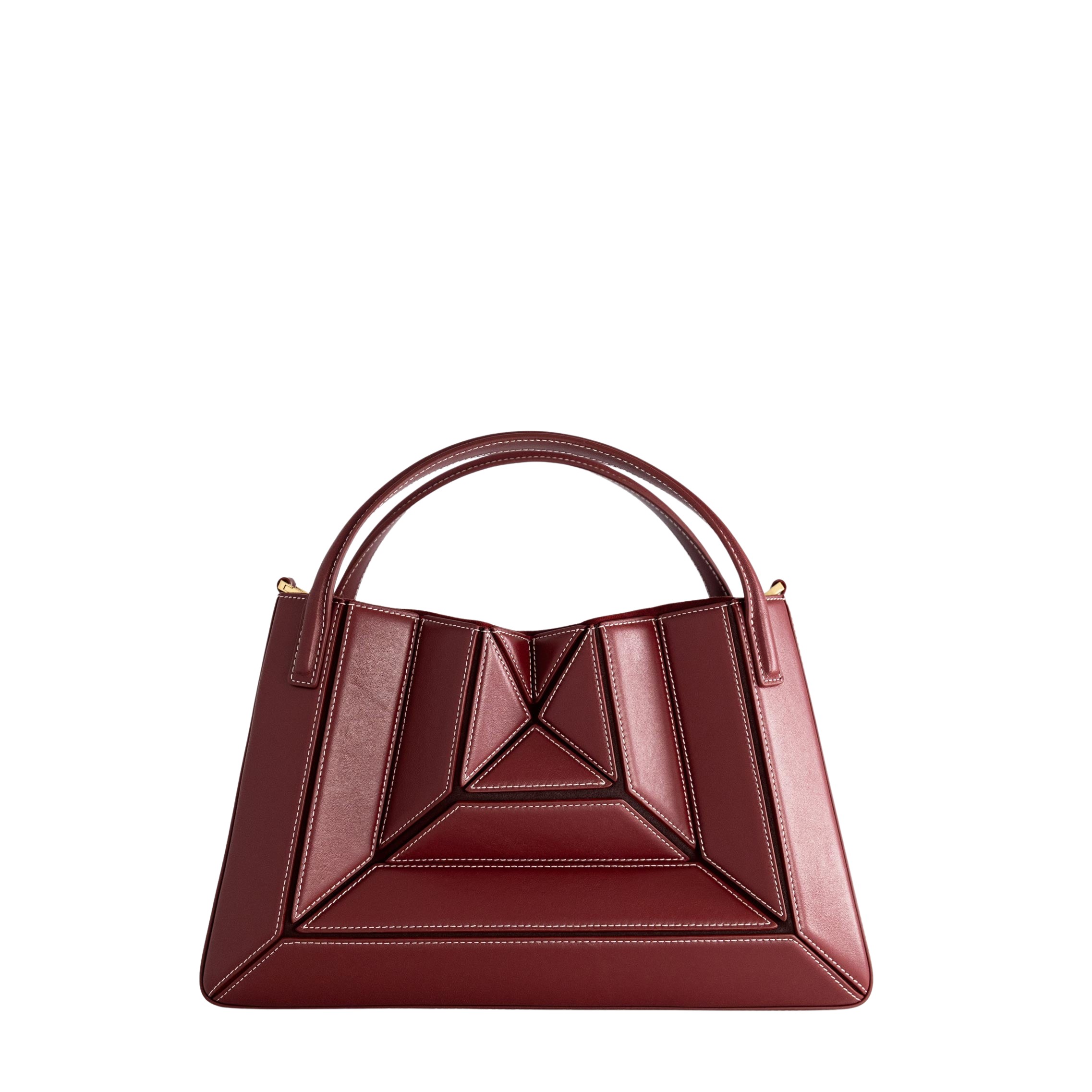 Sera Tote - Bordeaux | Mlouye Tote Bags Designer Collection | Coveti