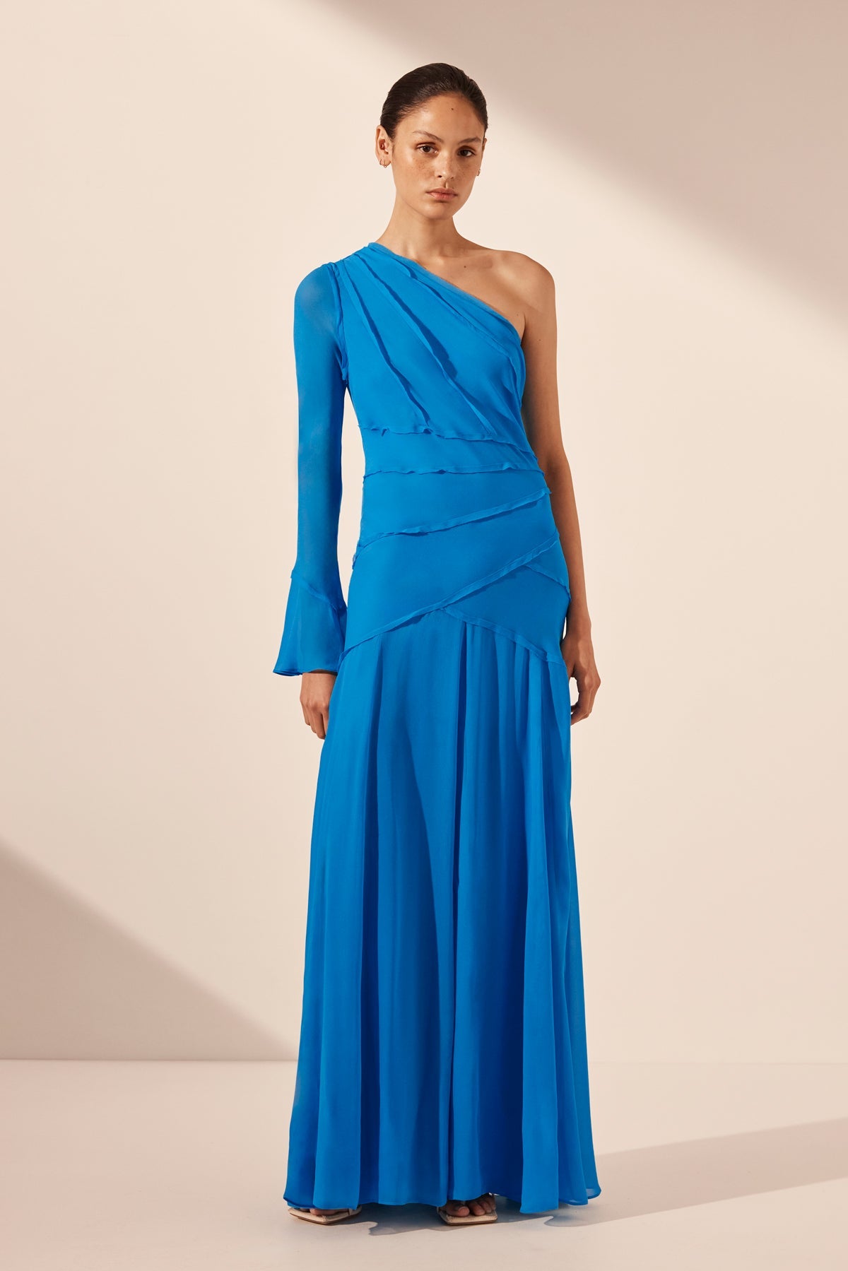Shona Joy Blue Dress | Designer Collection | Coveti