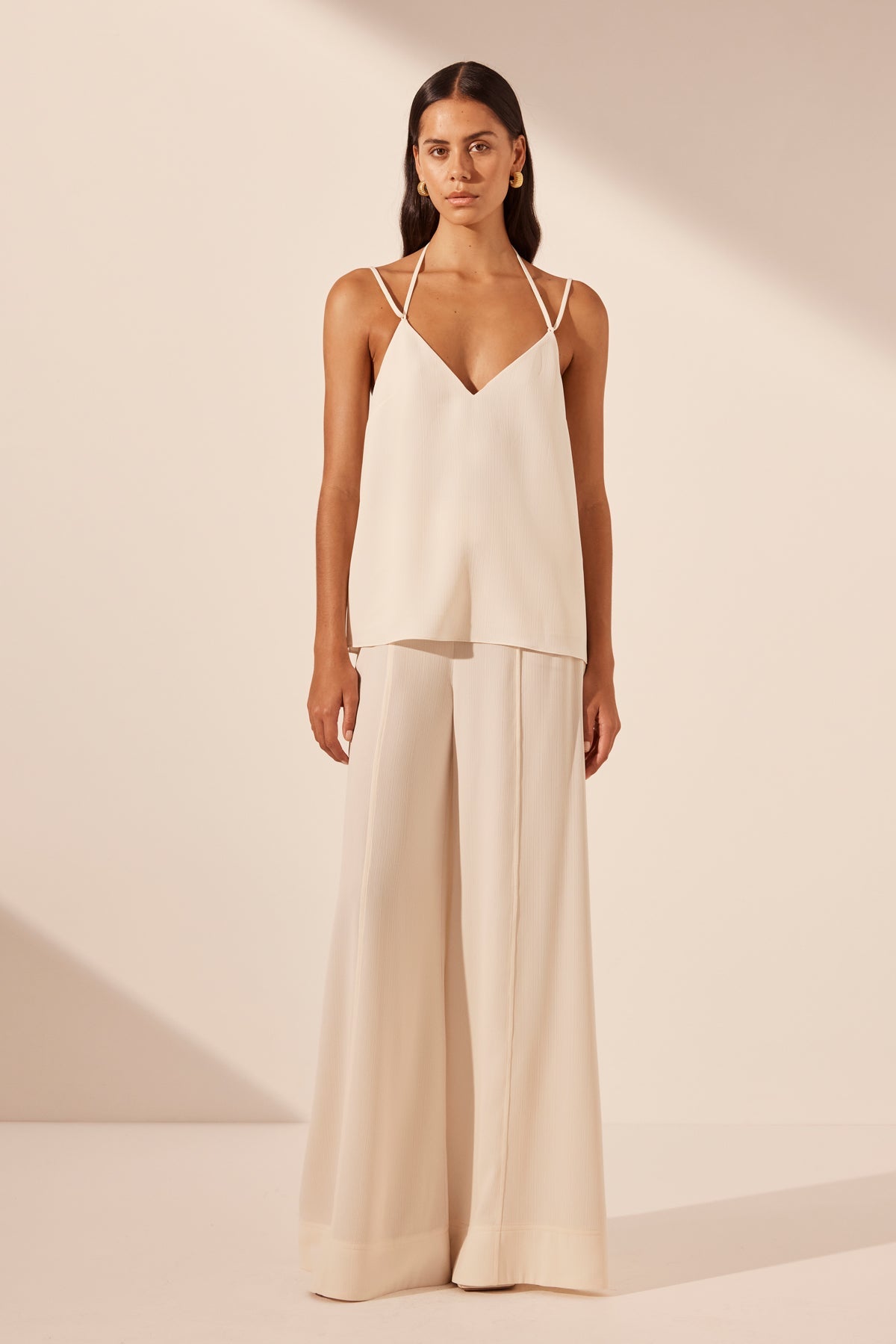 Shona Joy Ivory Top | Designer Collection | Coveti