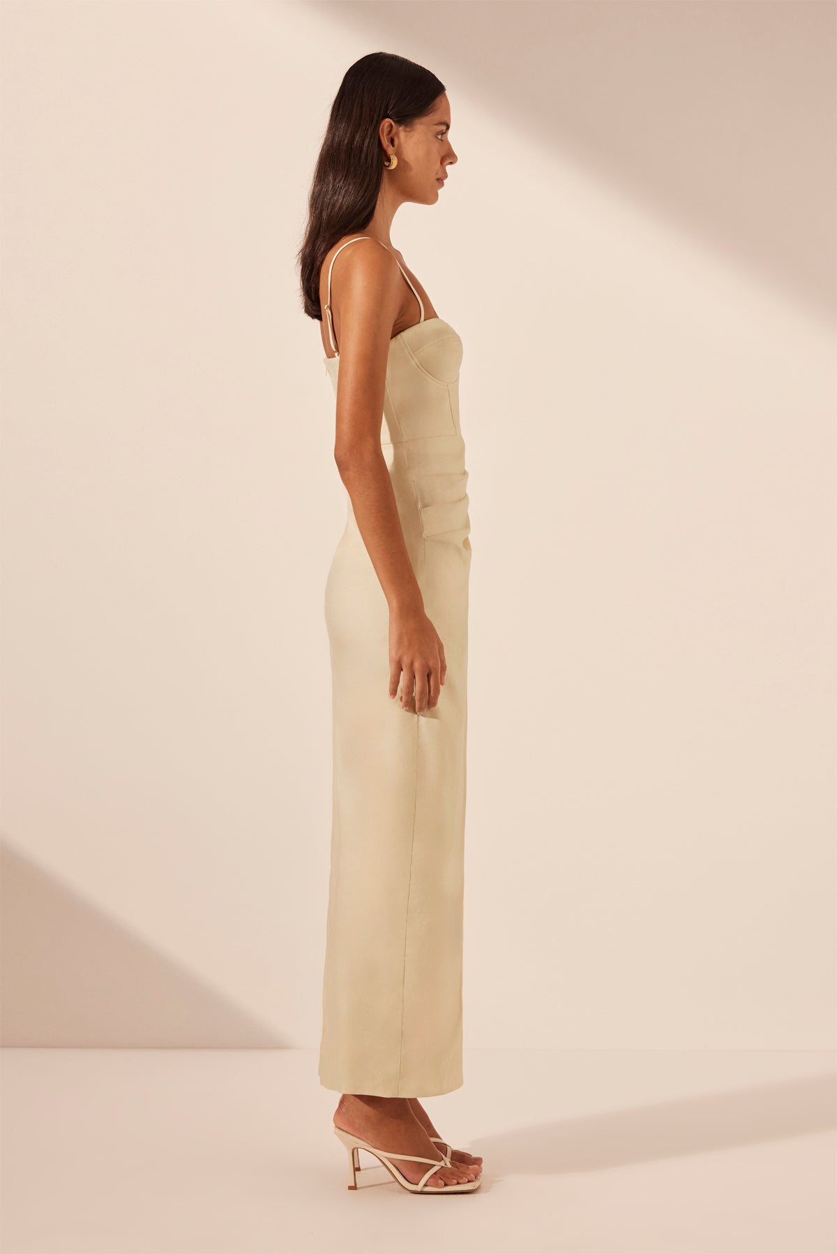 Shona Joy Neutrals Dress | Designer Collection | Coveti