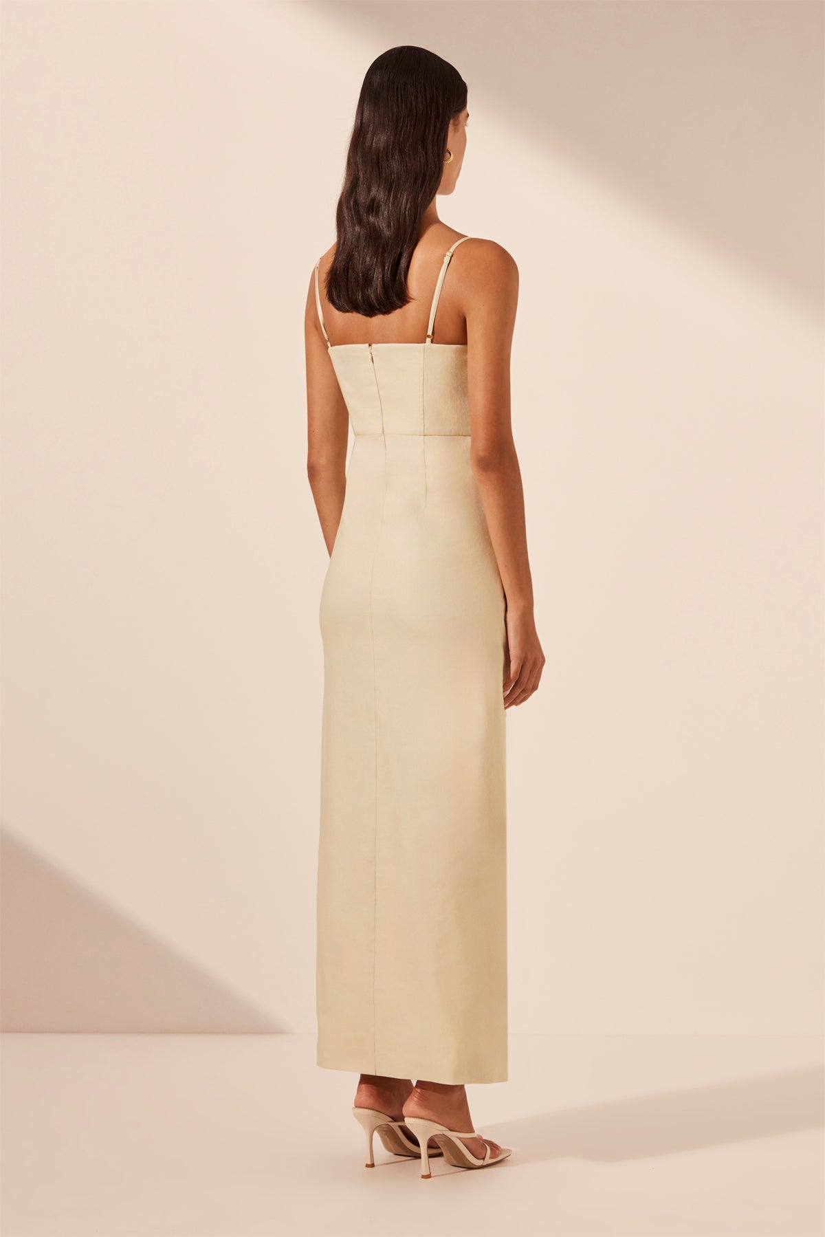 Shona Joy Neutrals Dress | Designer Collection | Coveti