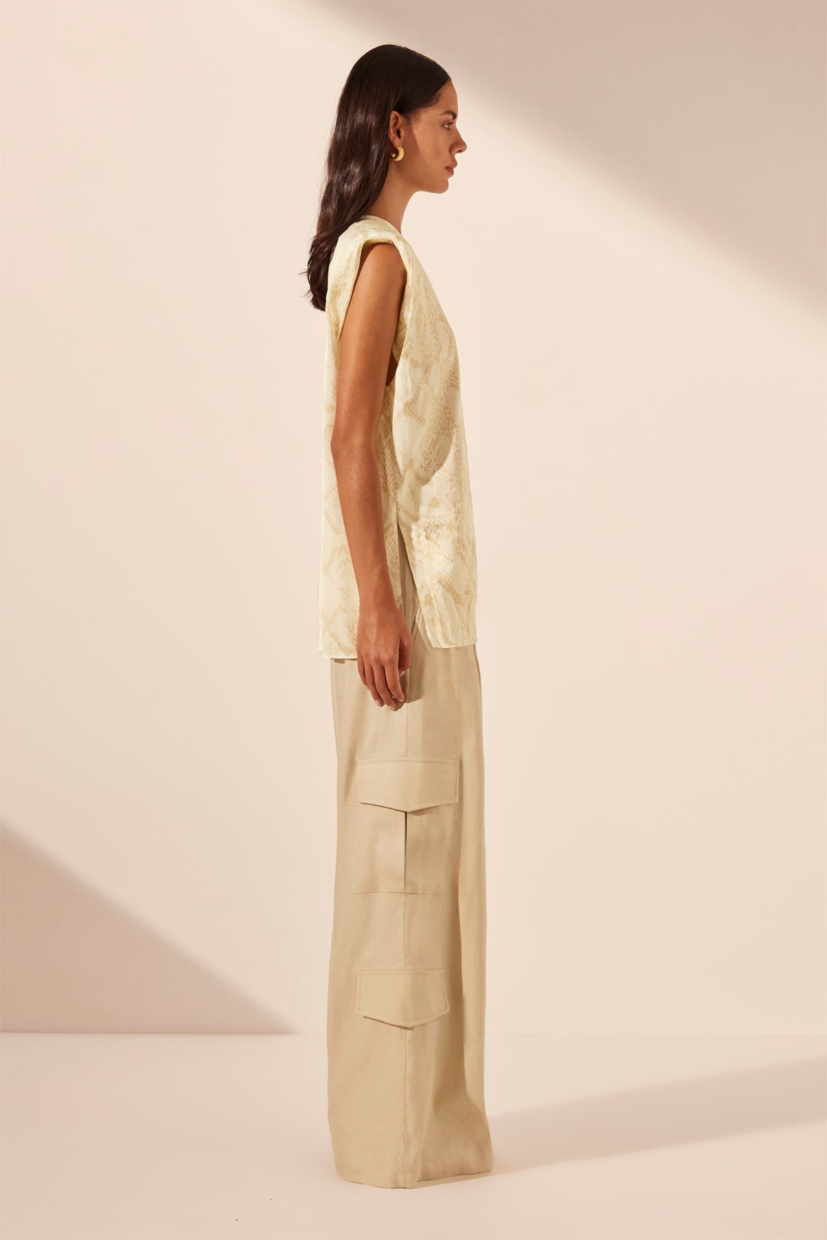 Shona Joy Ivory Top | Designer Collection | Coveti