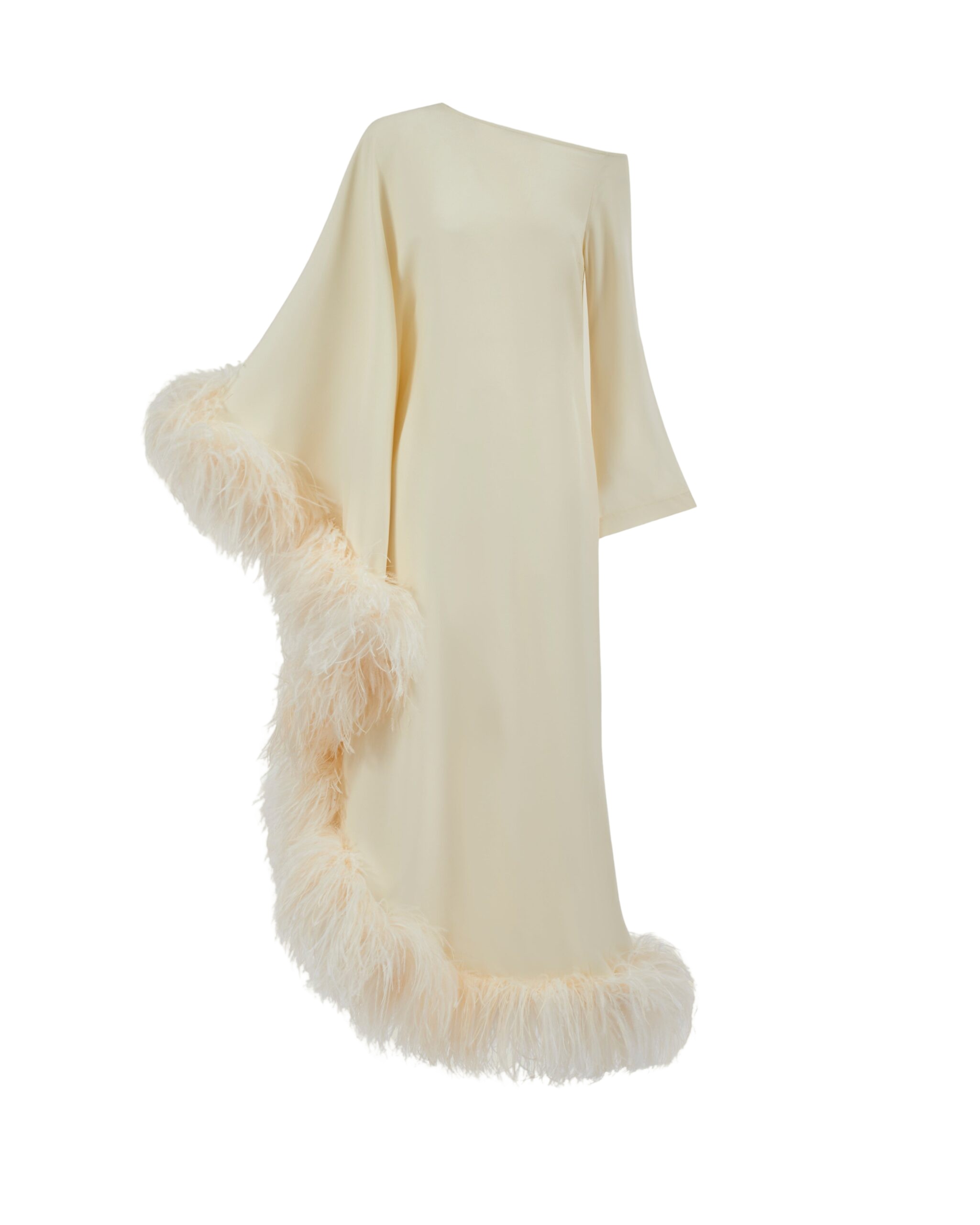 Ivory Feather Dress | Coveti