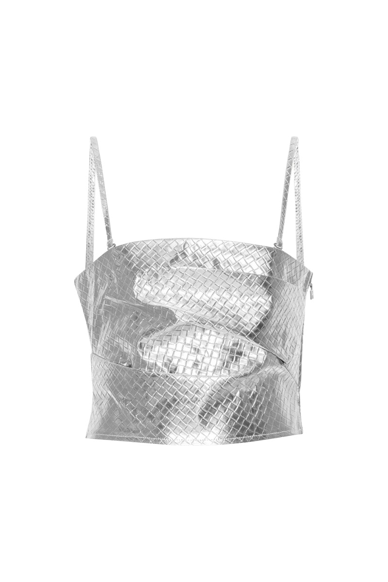 Rotate Silver Tops | Contemporary Ready to Wear | Coveti