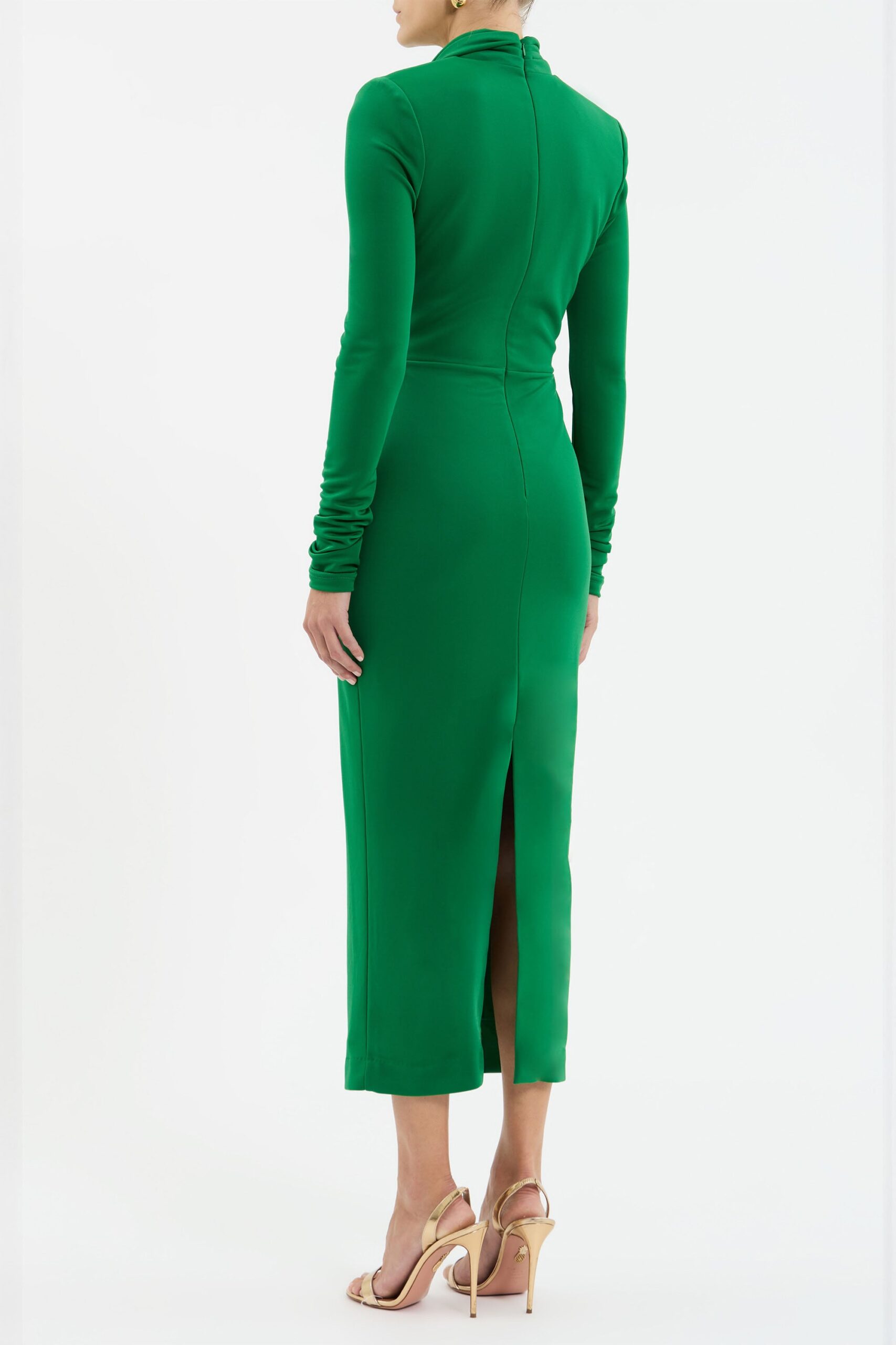Erin Long Sleeve Midi Dress – Coveti