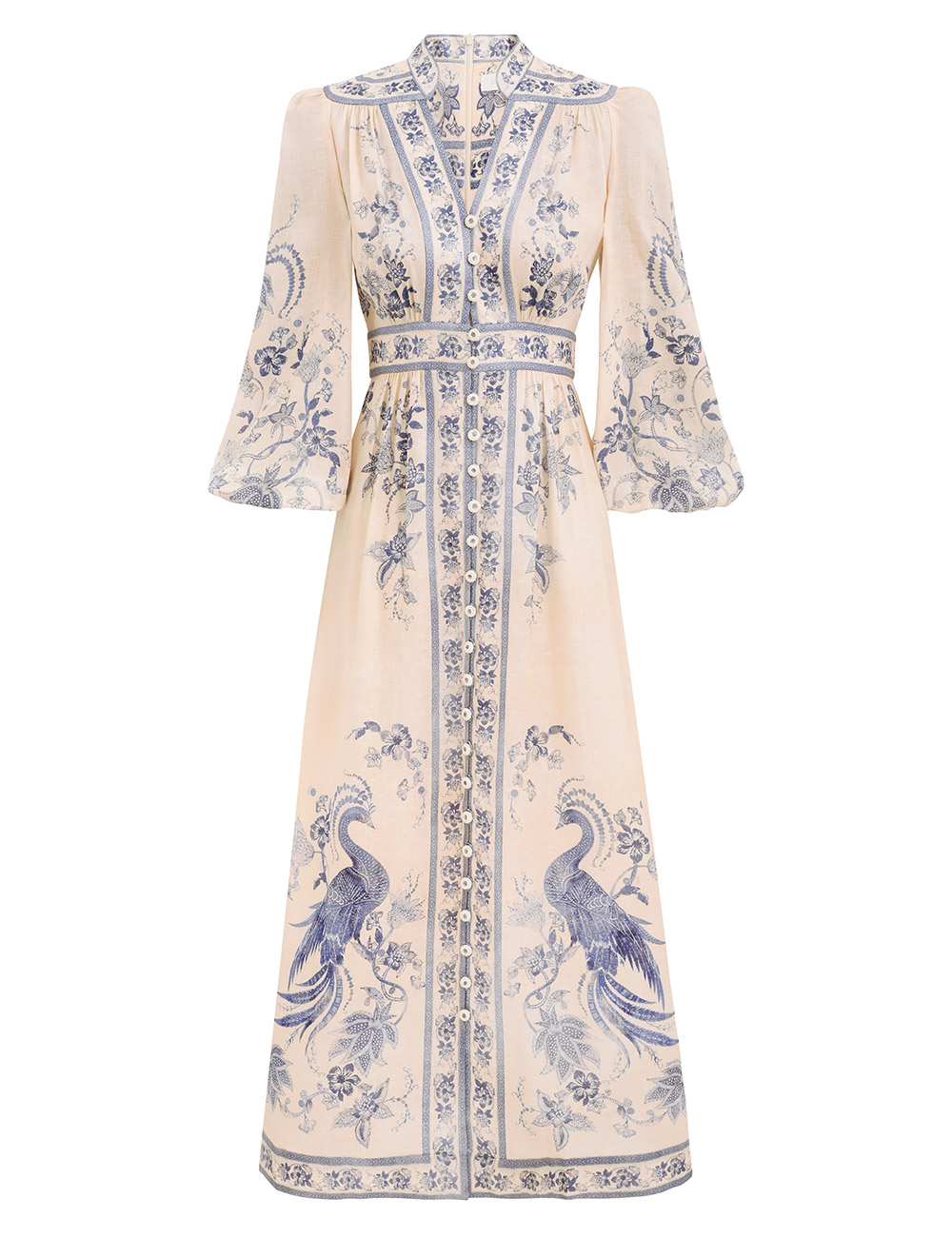 Lucky Plunge Midi Dress | Coveti